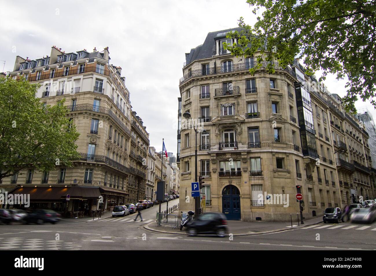 typical French buildings Stock Photo - Alamy
