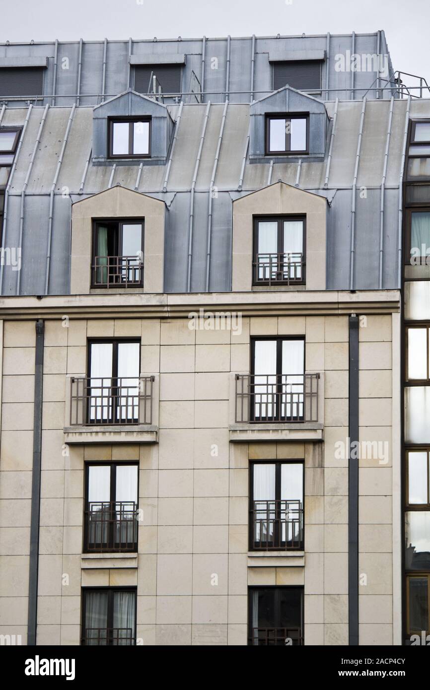 typical French buildings Stock Photo - Alamy
