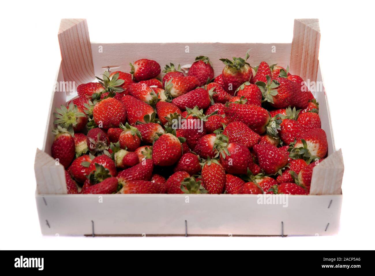 box of strawberries Stock Photo - Alamy