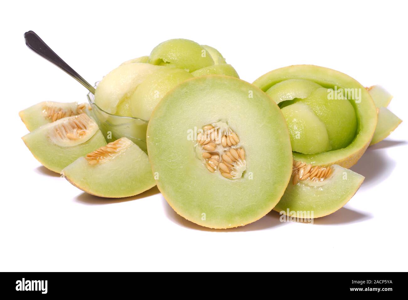 rock melon dessert Stock Photo - Alamy