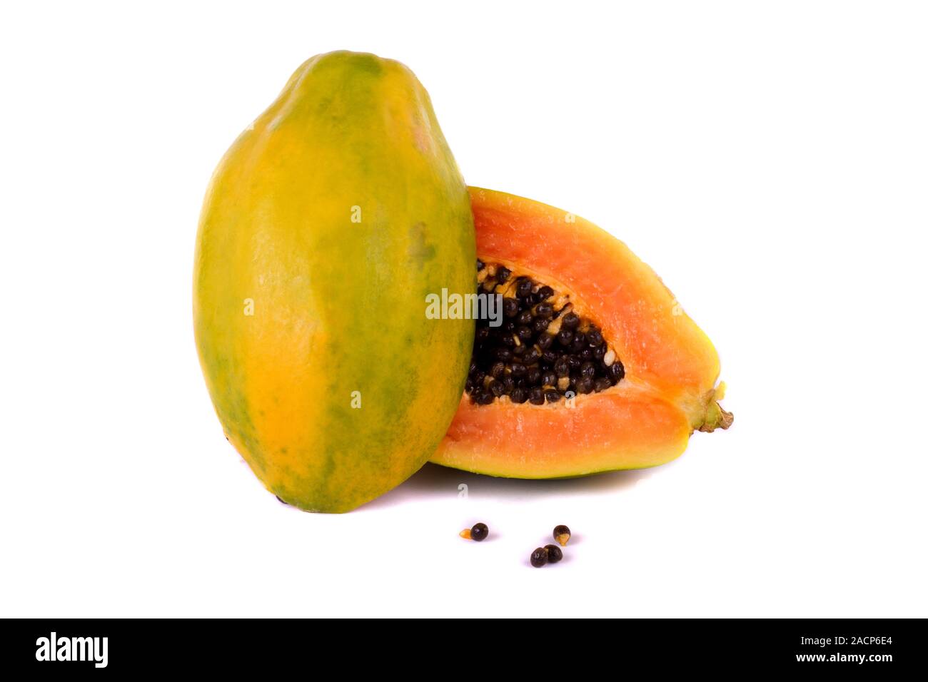 Papaya cut open hi-res stock photography and images - Alamy