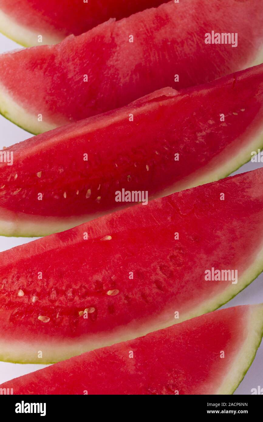 watermelon on white Stock Photo - Alamy