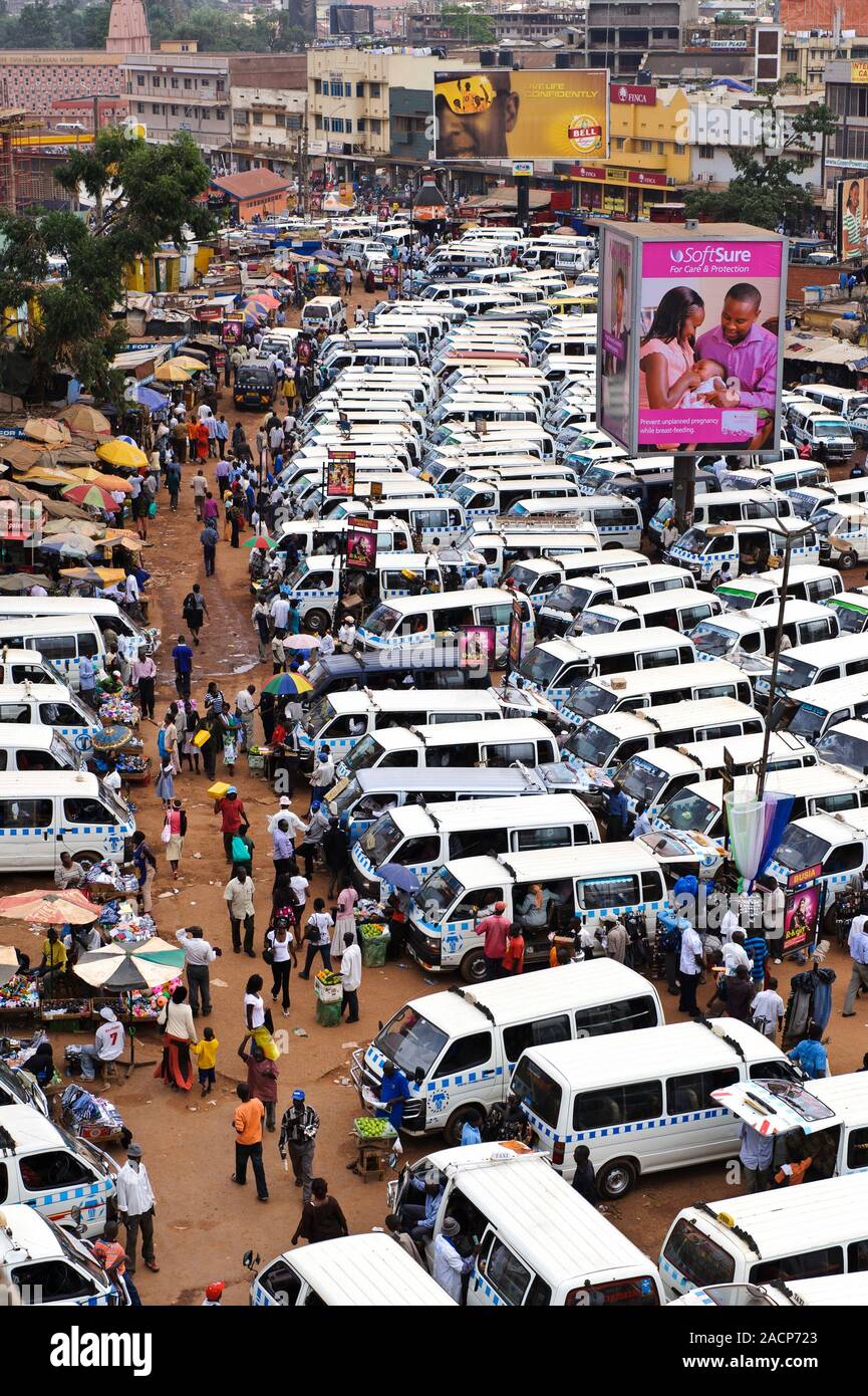 Bus station, Kampala, Uganda Stock Photo - Alamy