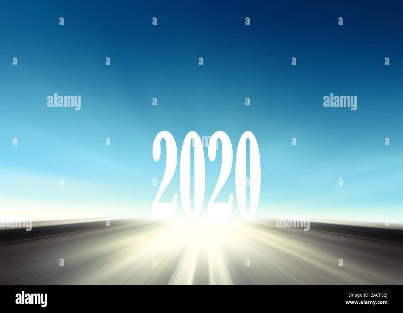 2020 highway to infinity Stock Photo - Alamy