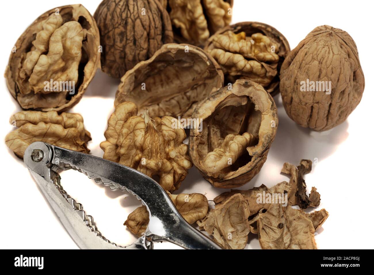 bunch of walnuts Stock Photo - Alamy