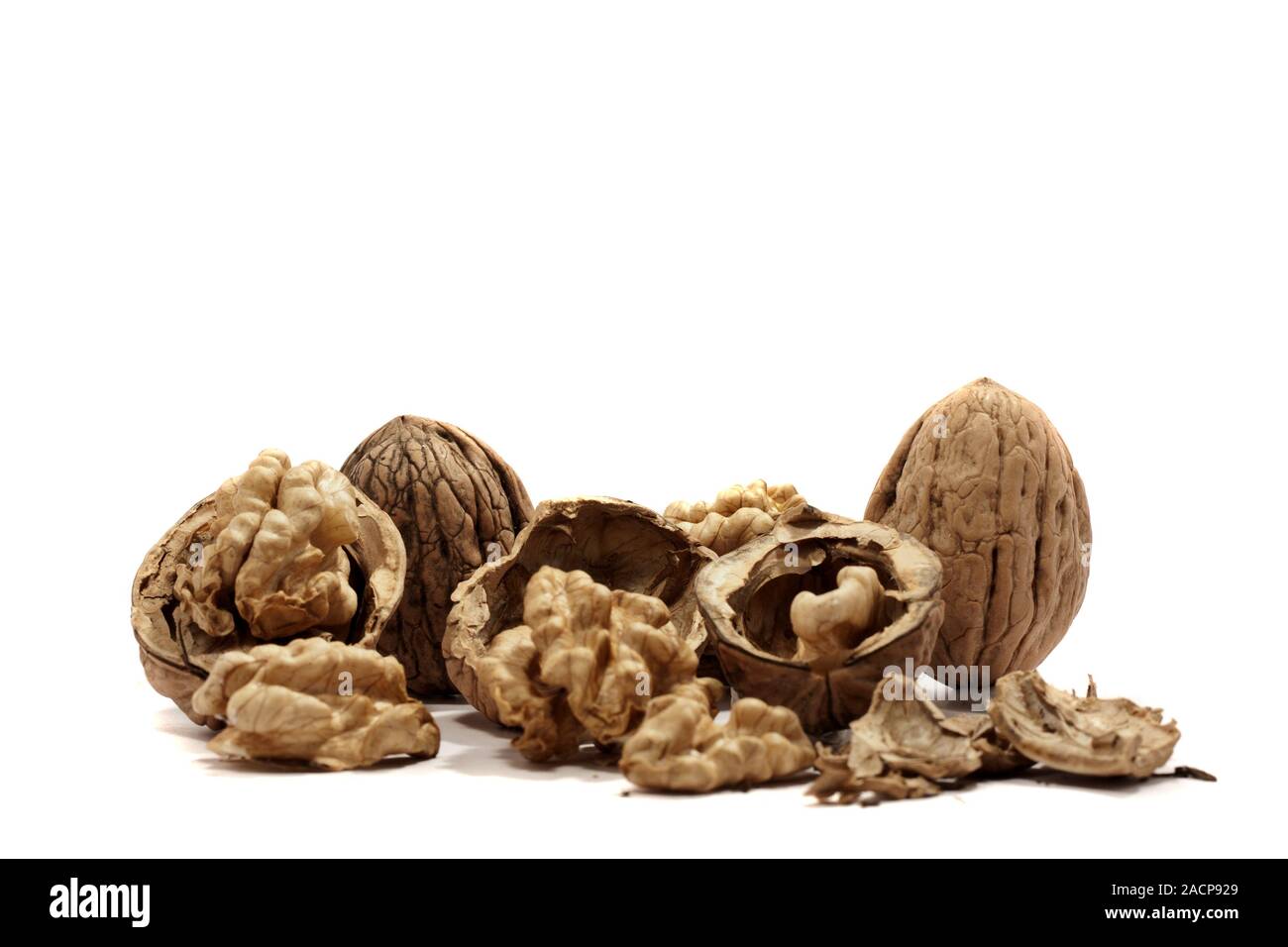 bunch of walnuts Stock Photo - Alamy