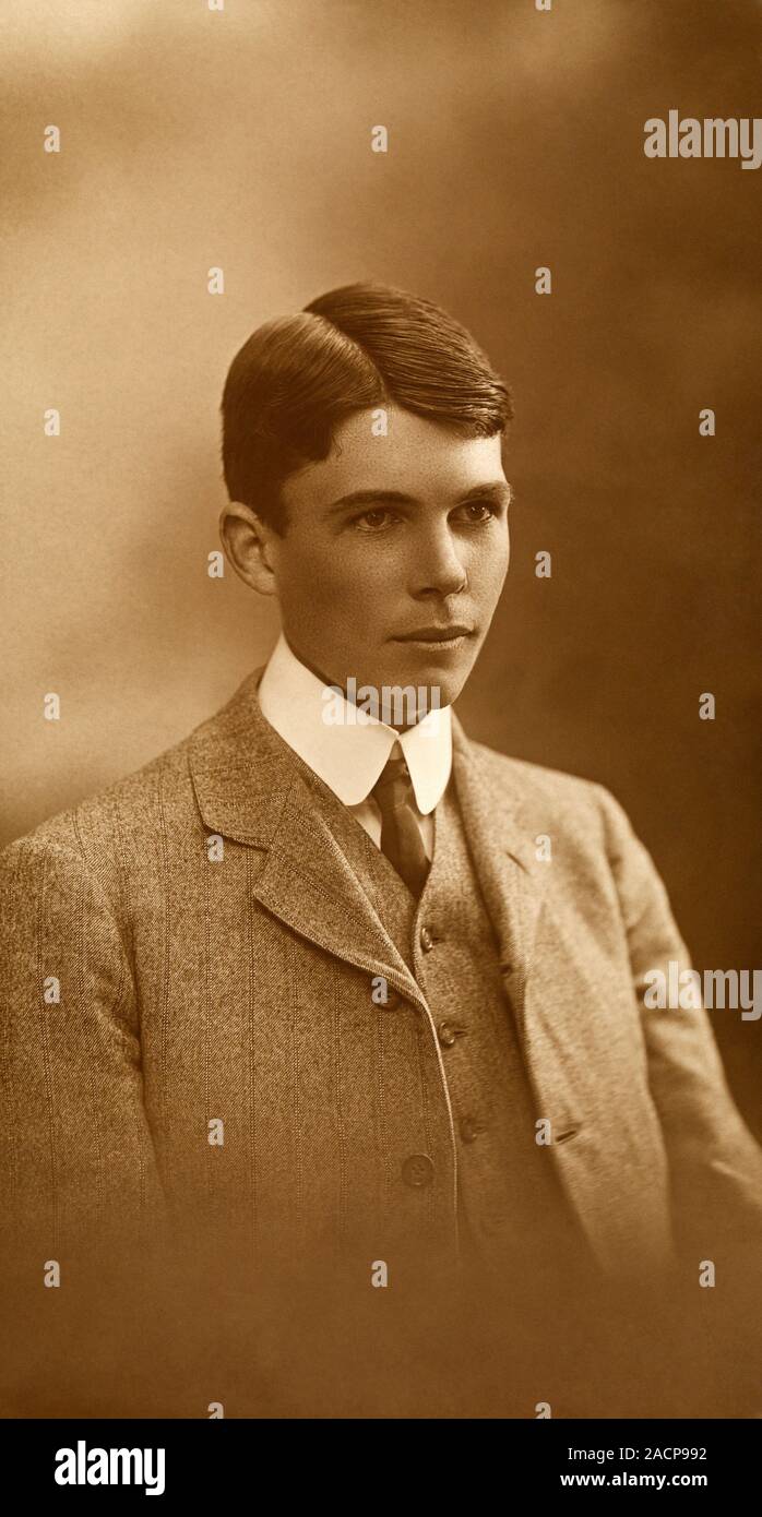 William Lawrence Bragg (1890-1971), British physicist, as an ...