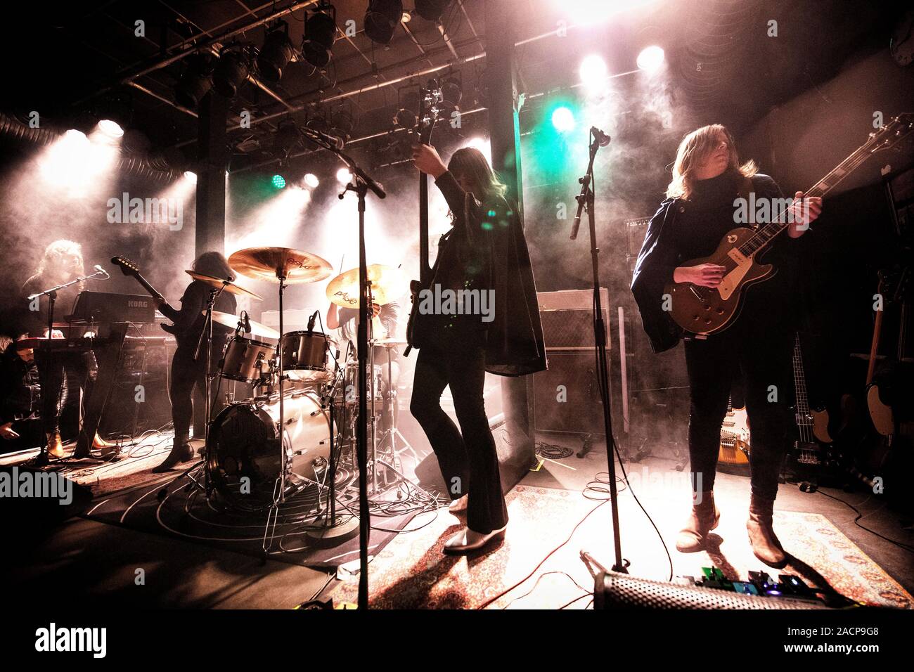Oslo, Norway. 07th, November 2019. The Swedish rock band Hällas ...
