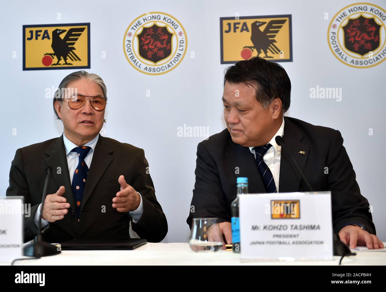 Timothy Fok Tsun-ting, president of Hong Kong Football Association ...