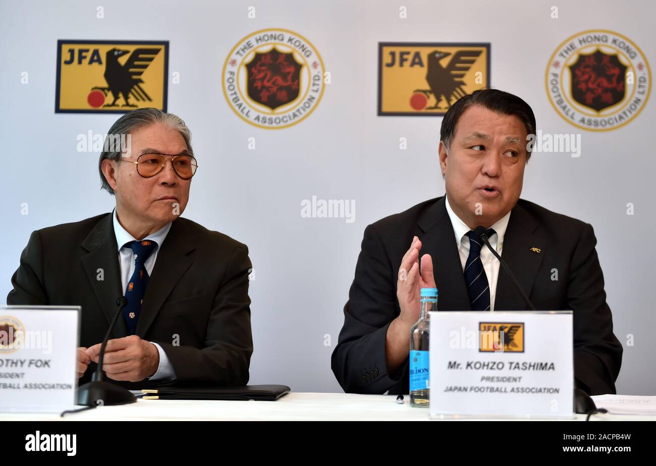 Timothy Fok Tsun-ting, president of Hong Kong Football Association ...