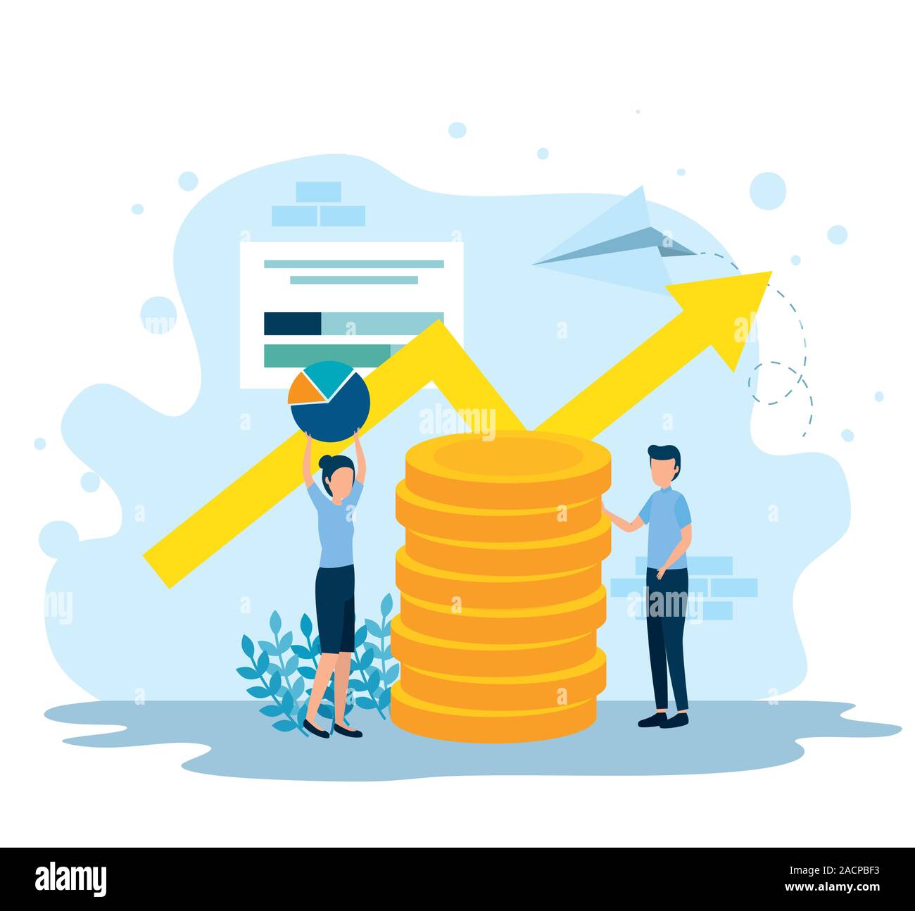 Business Analysis Statistics Vector Design Stock Vector Image And Art Alamy 8364
