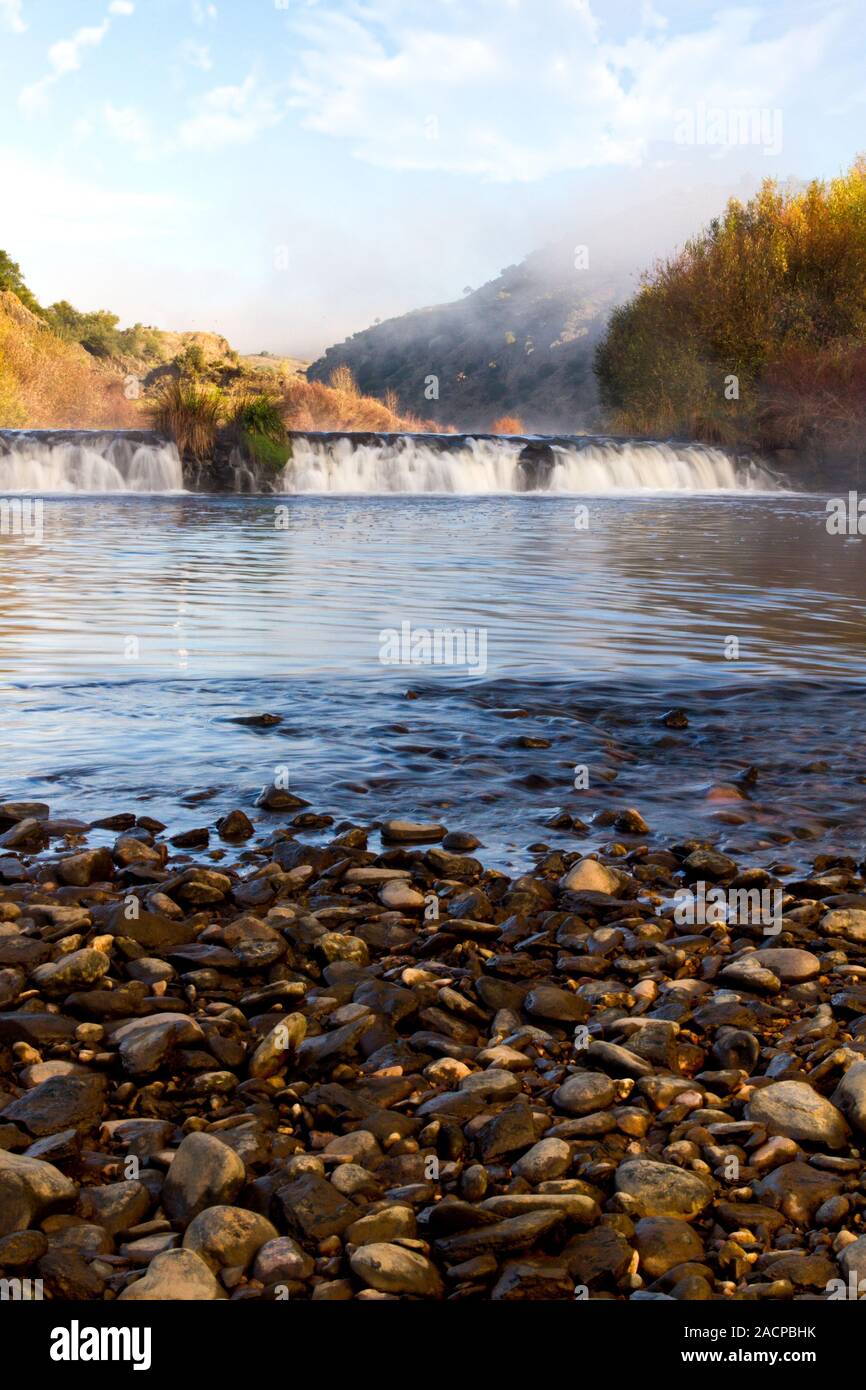 beautiful river landscape Stock Photo - Alamy