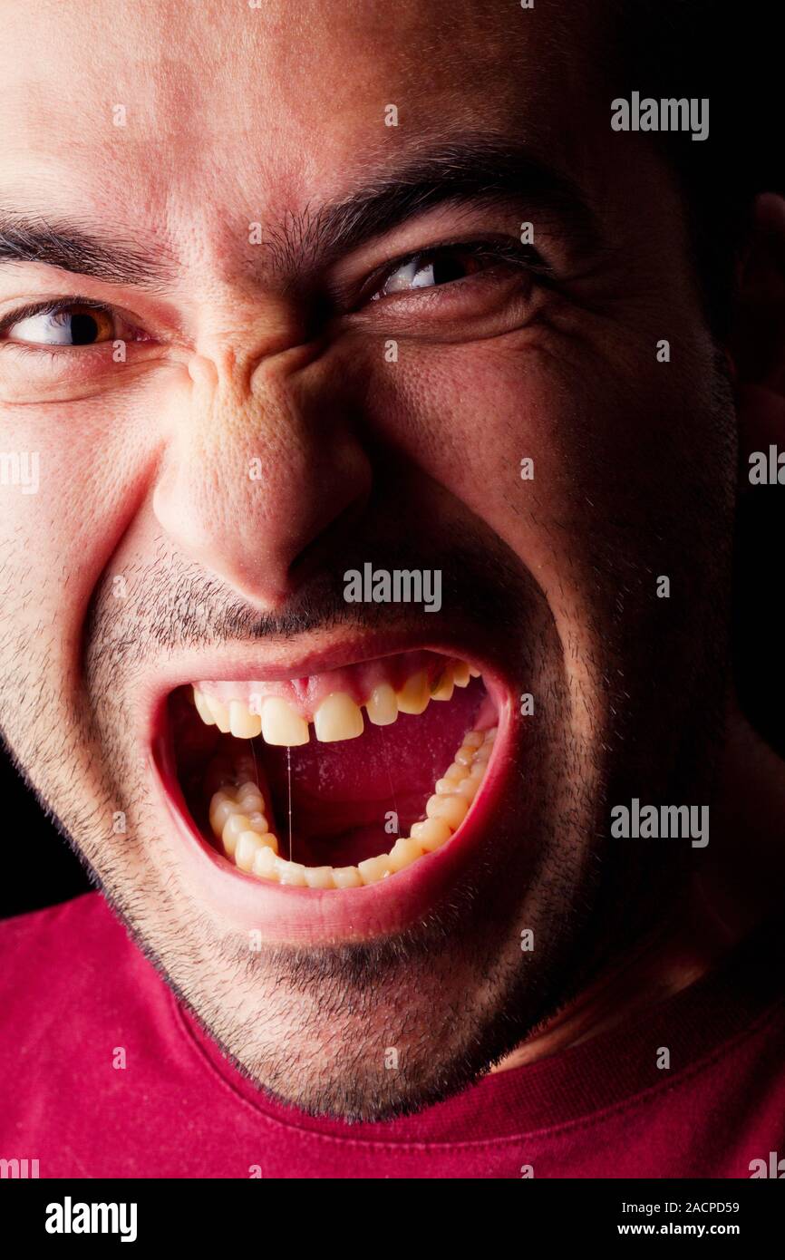 angry male man Stock Photo - Alamy