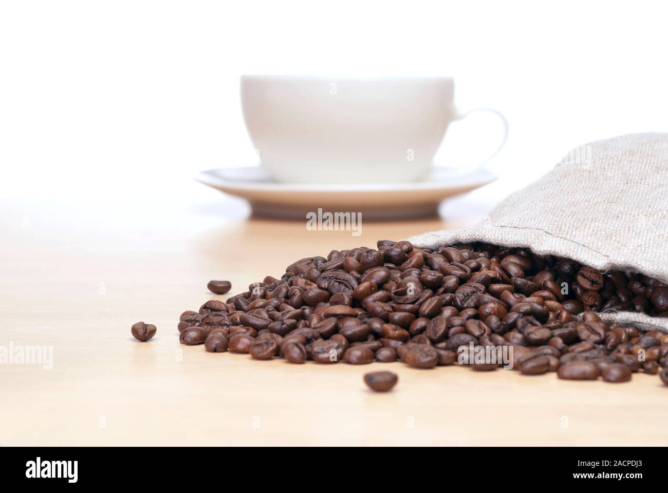 Coffee (Coffea sp.) beans Stock Photo - Alamy