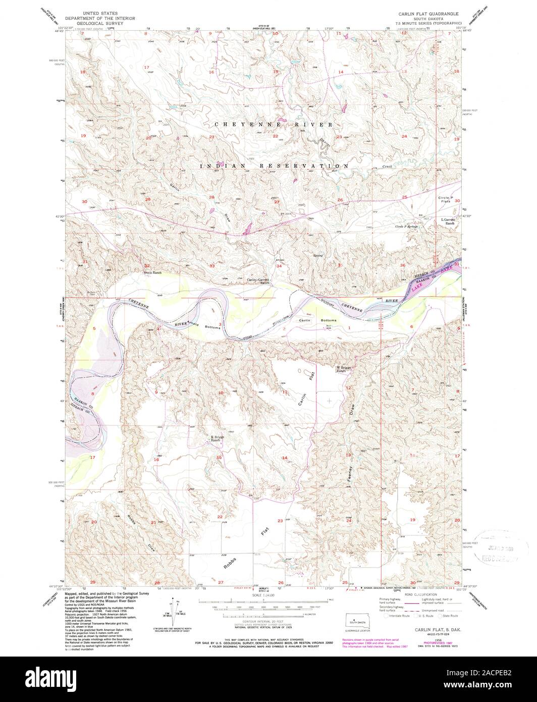 Carlin map hi-res stock photography and images - Alamy