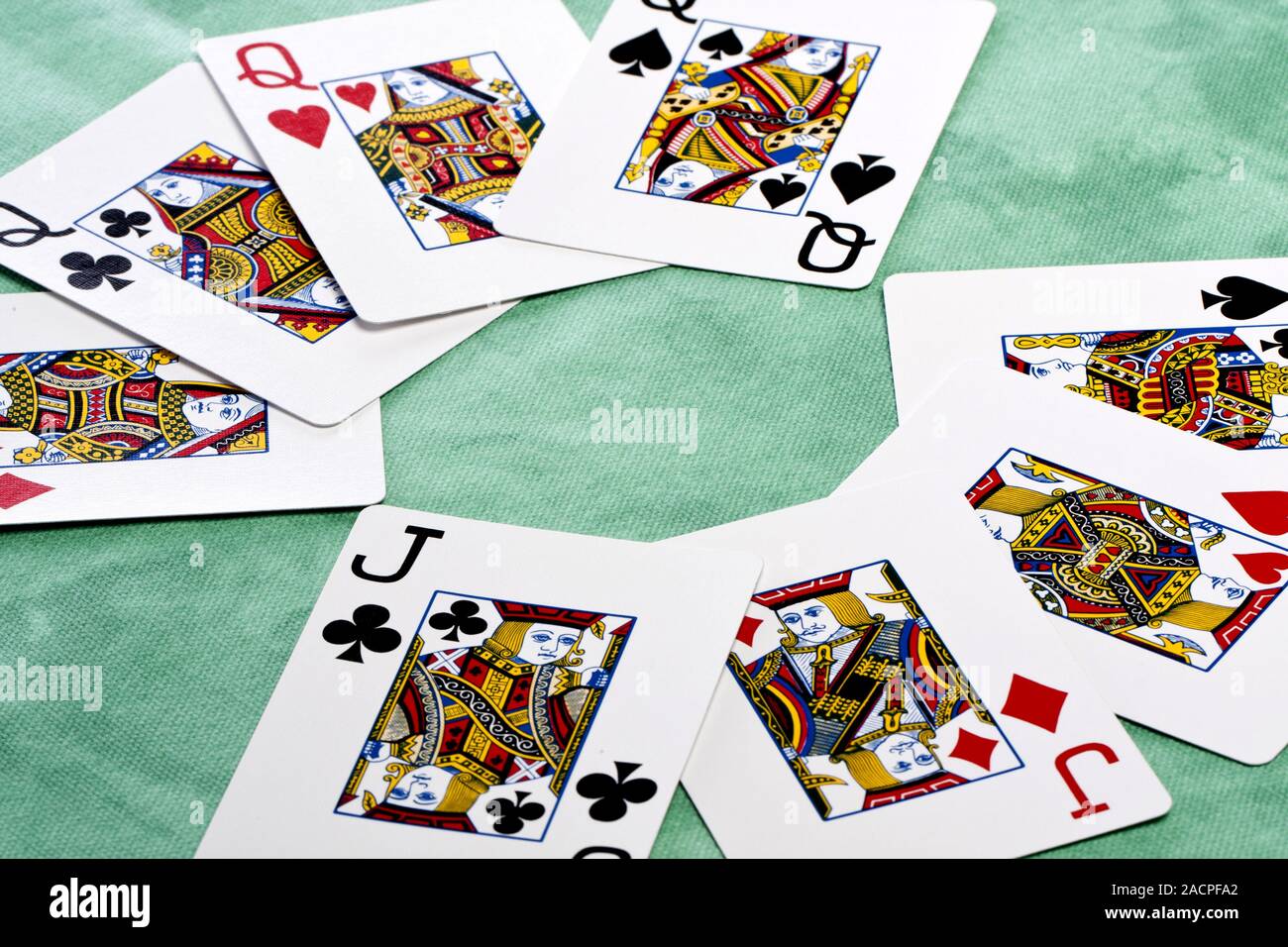 Poker Cards Face High Resolution Stock Photography and Images - Alamy