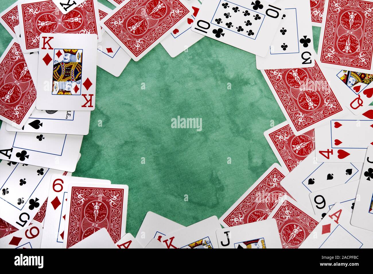 circle of cards Stock Photo - Alamy