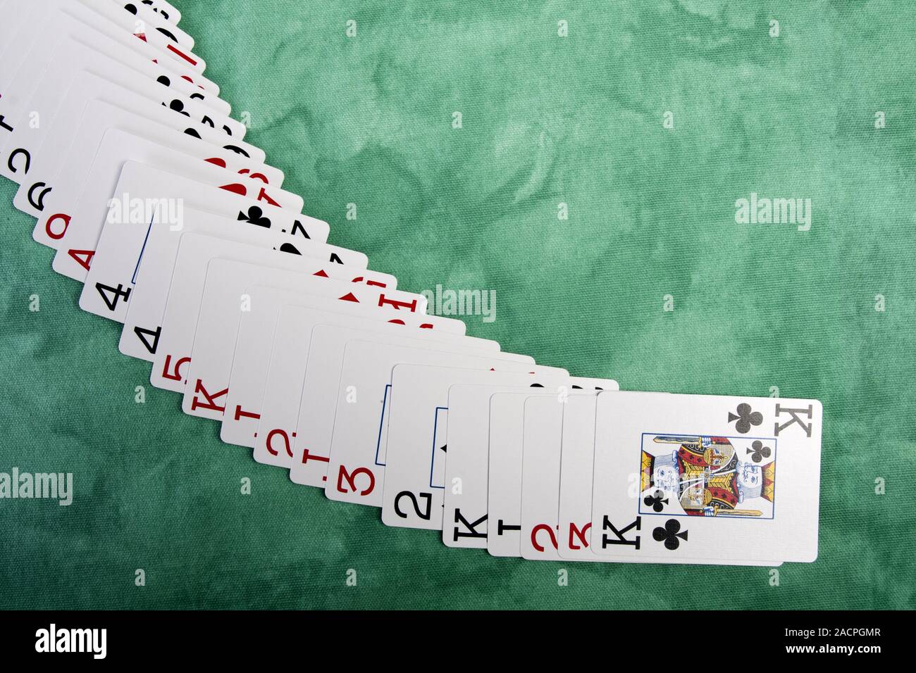 spreading of cards Stock Photo - Alamy