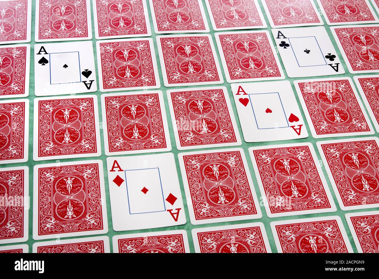 bunch of cards flipped Stock Photo - Alamy