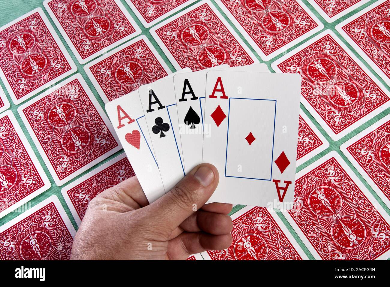 bunch of cards flipped Stock Photo - Alamy