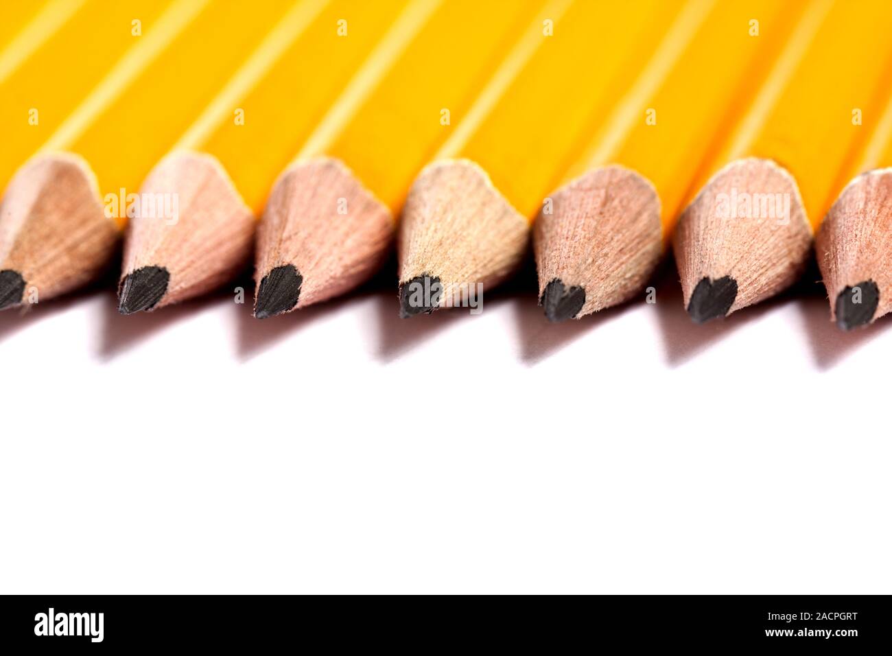 Yellow pencils hi-res stock photography and images - Alamy