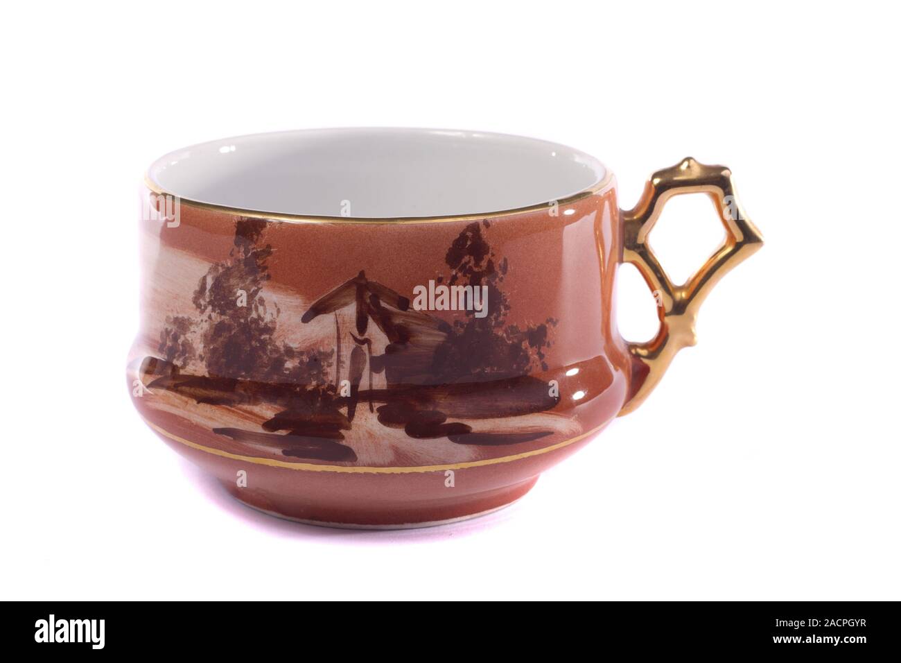 old retro mug Stock Photo - Alamy