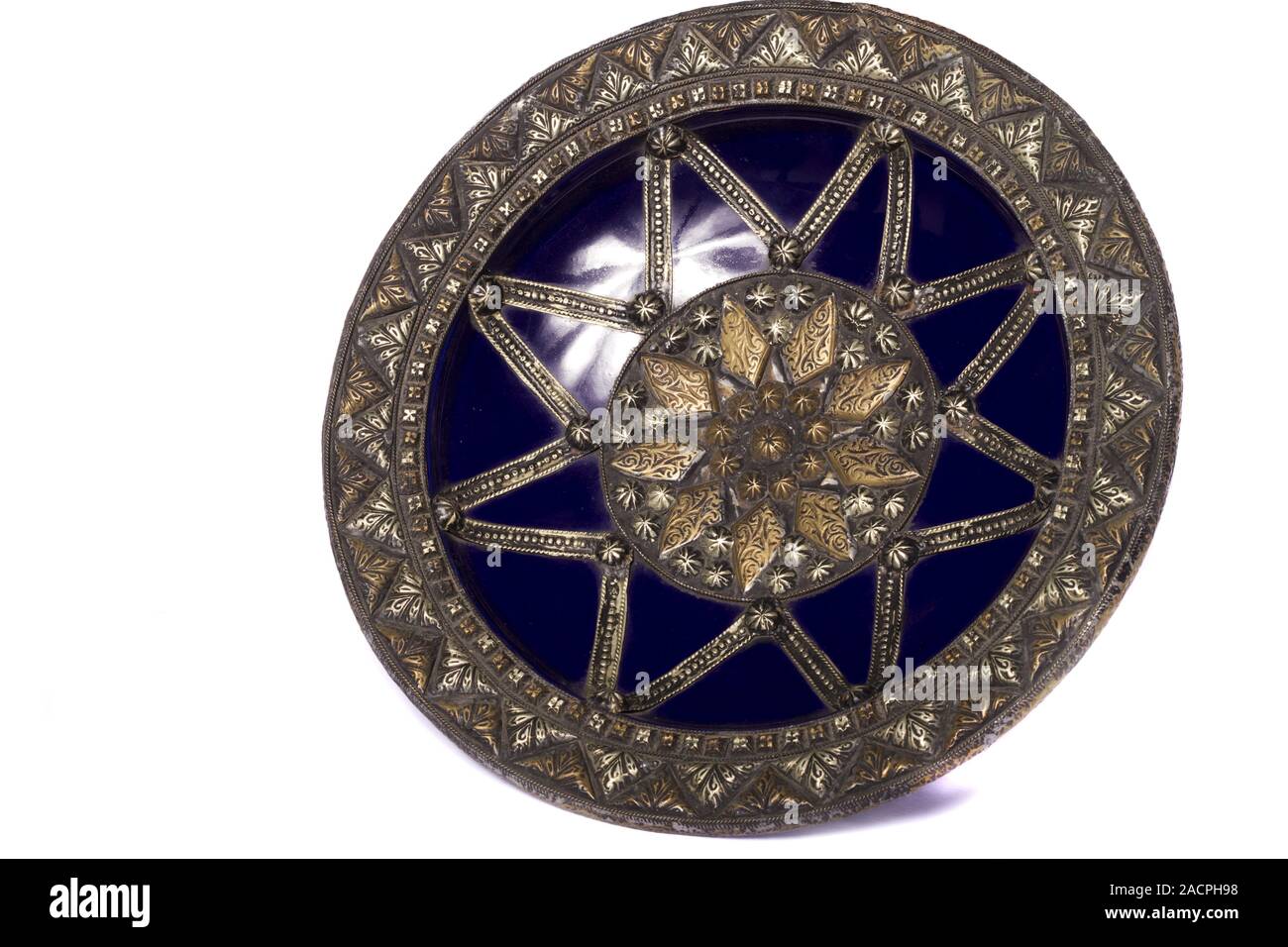 blue decorative morocco dish Stock Photo - Alamy