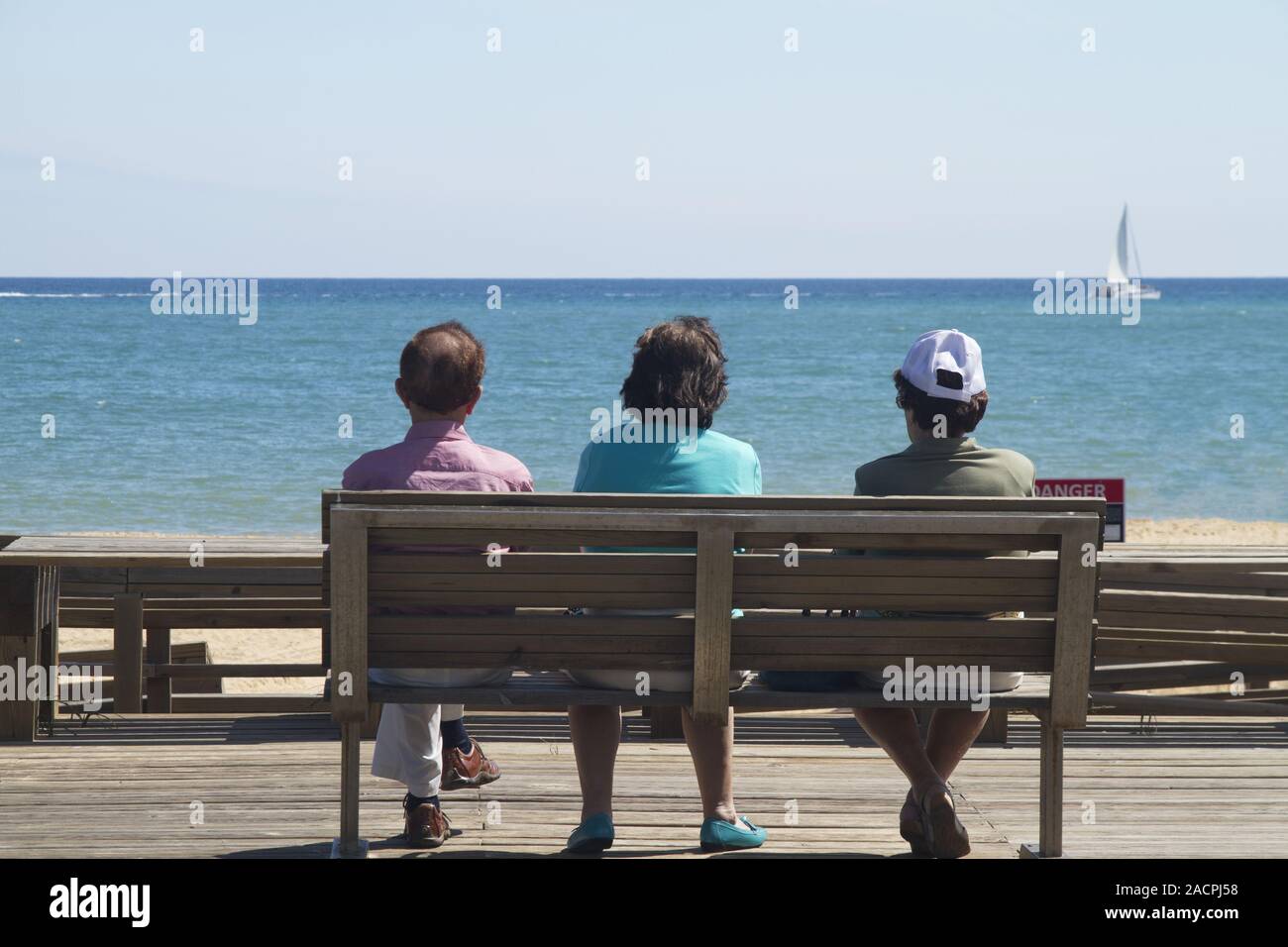 Person watching sea hi-res stock photography and images - Alamy