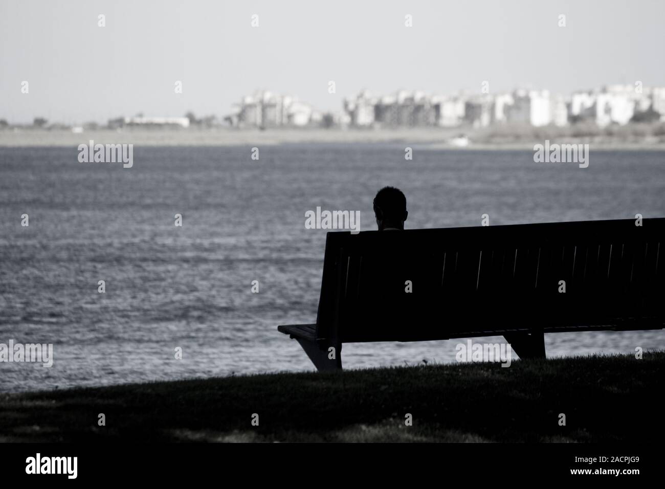 Man male head silhouette hi-res stock photography and images - Alamy