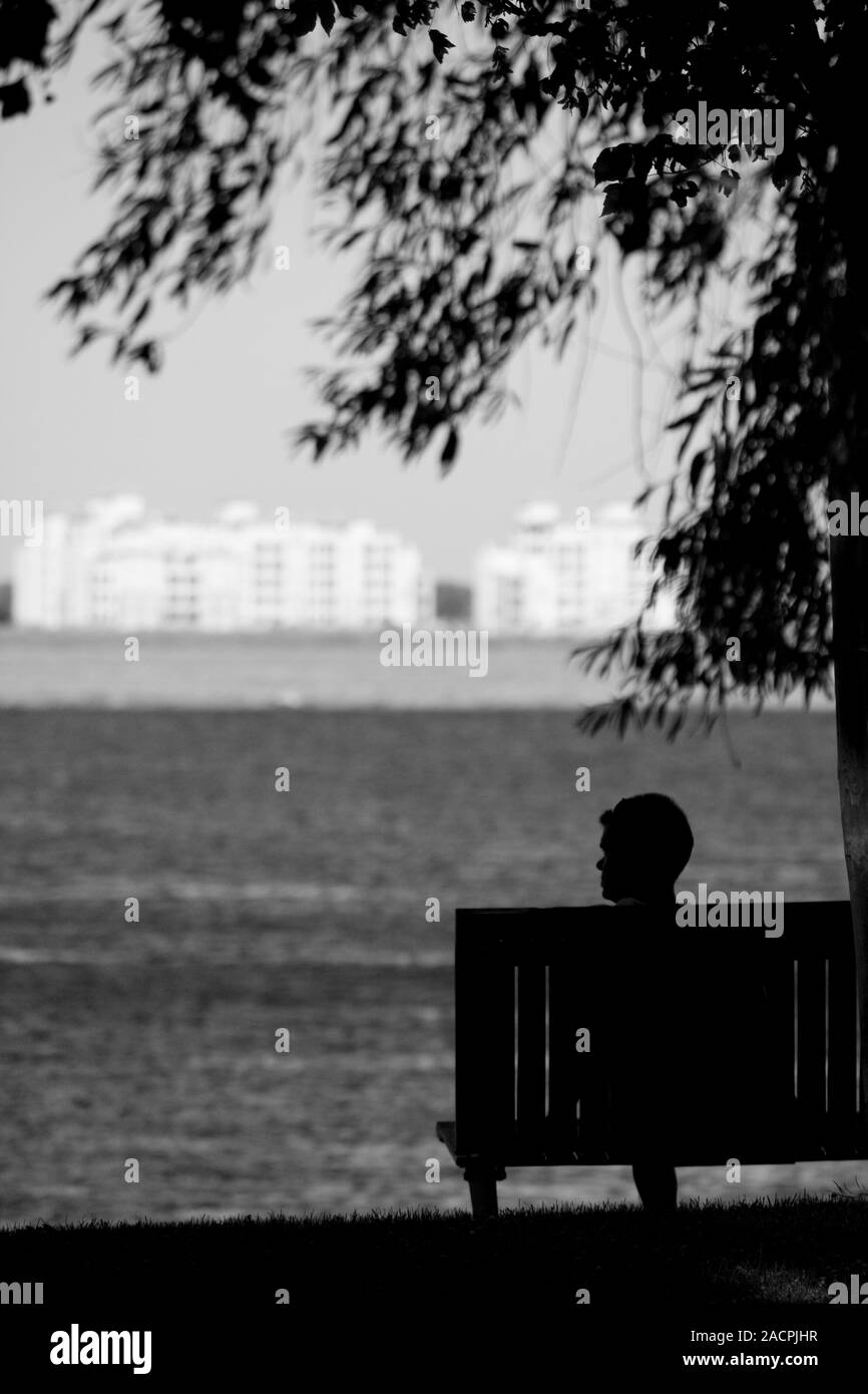 Lonely person hi-res stock photography and images - Alamy