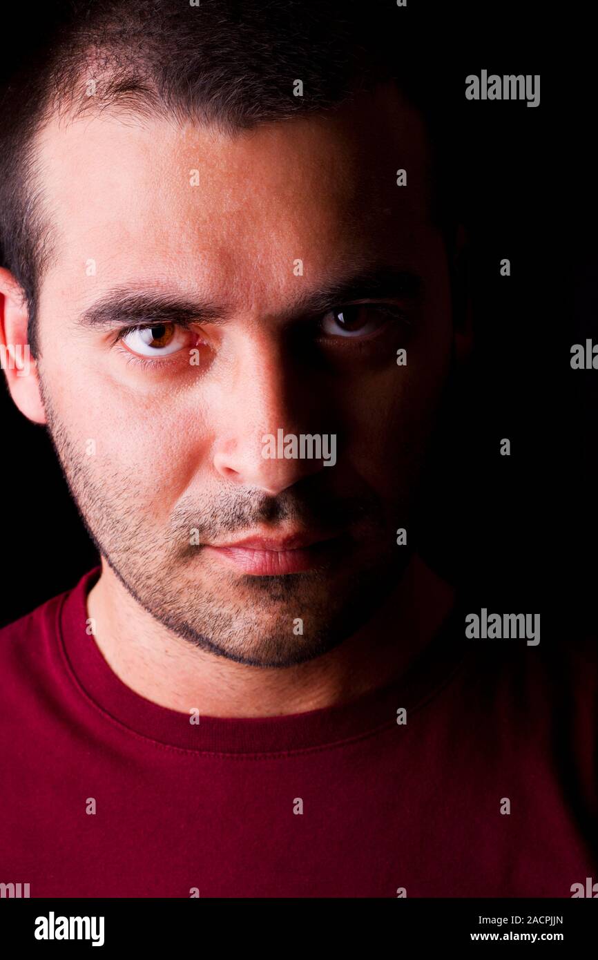 serious male man Stock Photo - Alamy