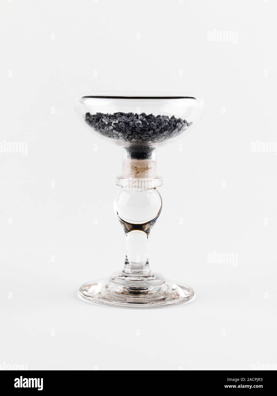 Calcium. Sample of metallic calcium made by Sir Humphrey Davy in 1808 ...