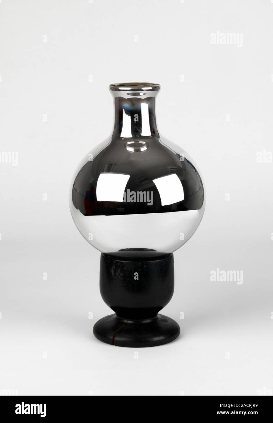 Dewar flask. An early design of vacuum flask made by James Dewar in ...