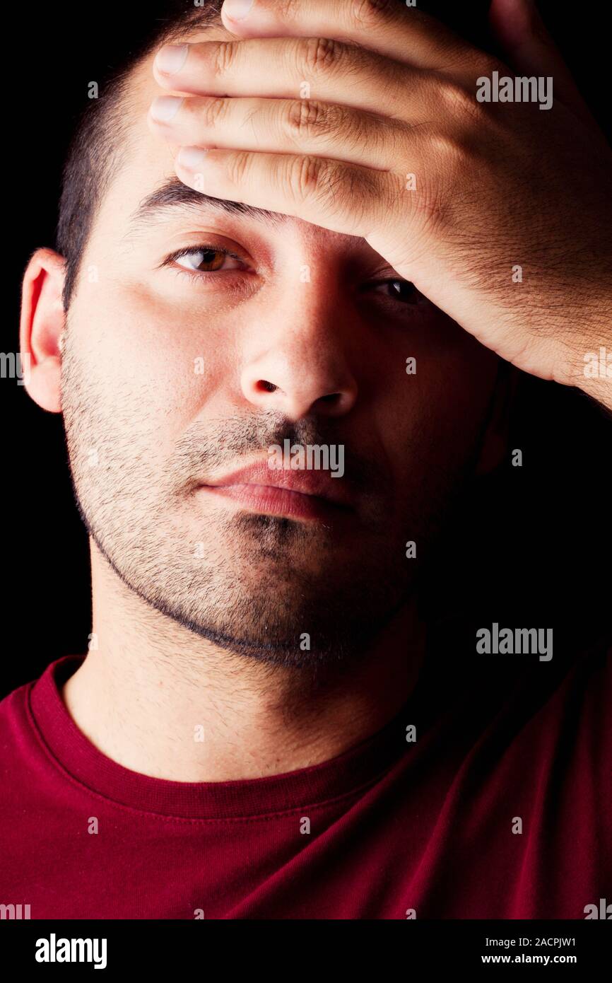 Man with a fever hi-res stock photography and images - Alamy