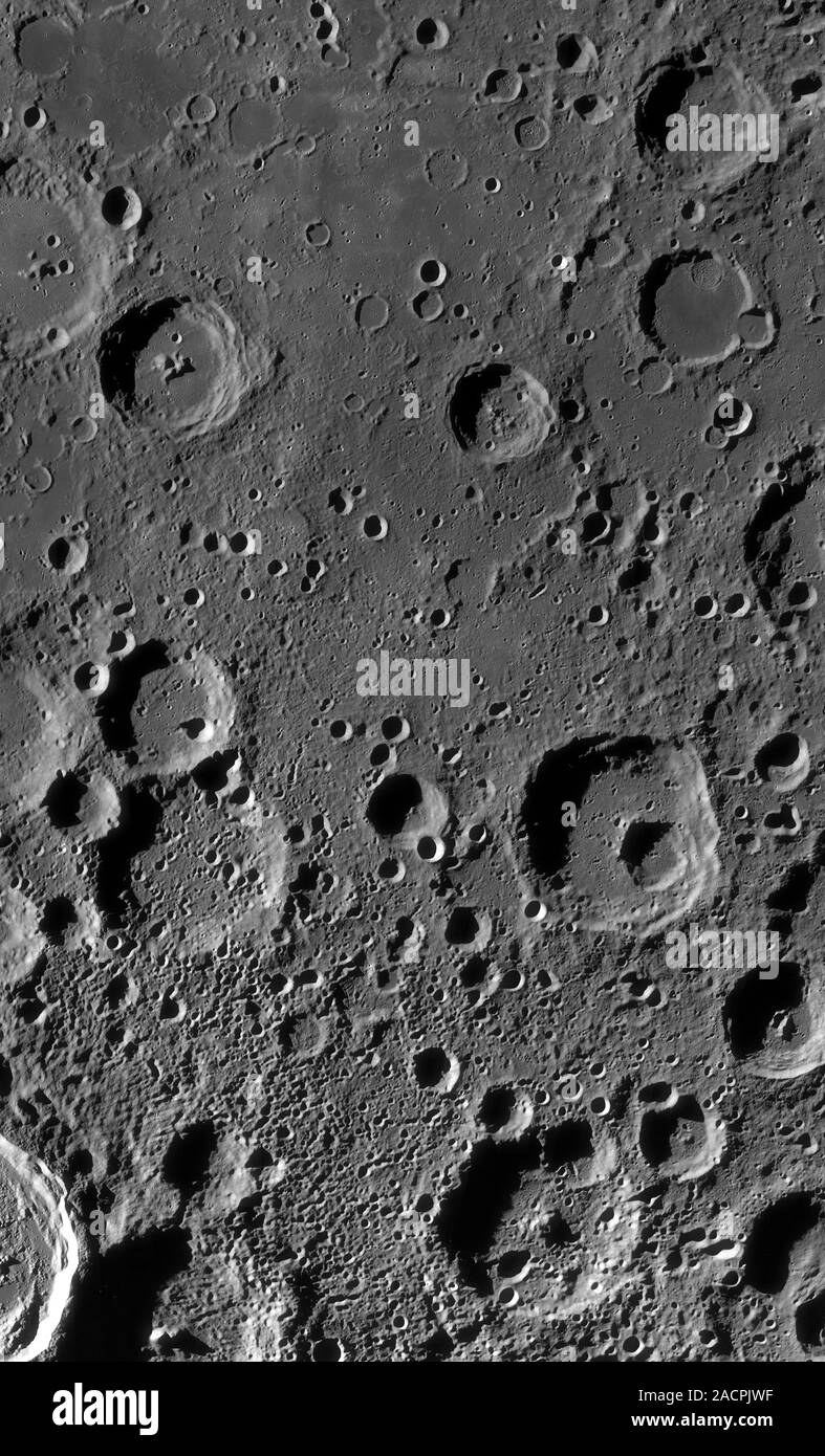 South Pole-Aitken basin. Mosaic image of the Constellation region of ...