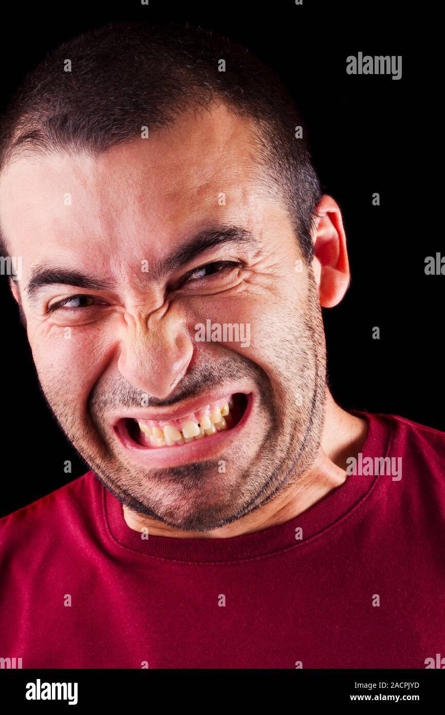 Male angry expression hi-res stock photography and images - Alamy