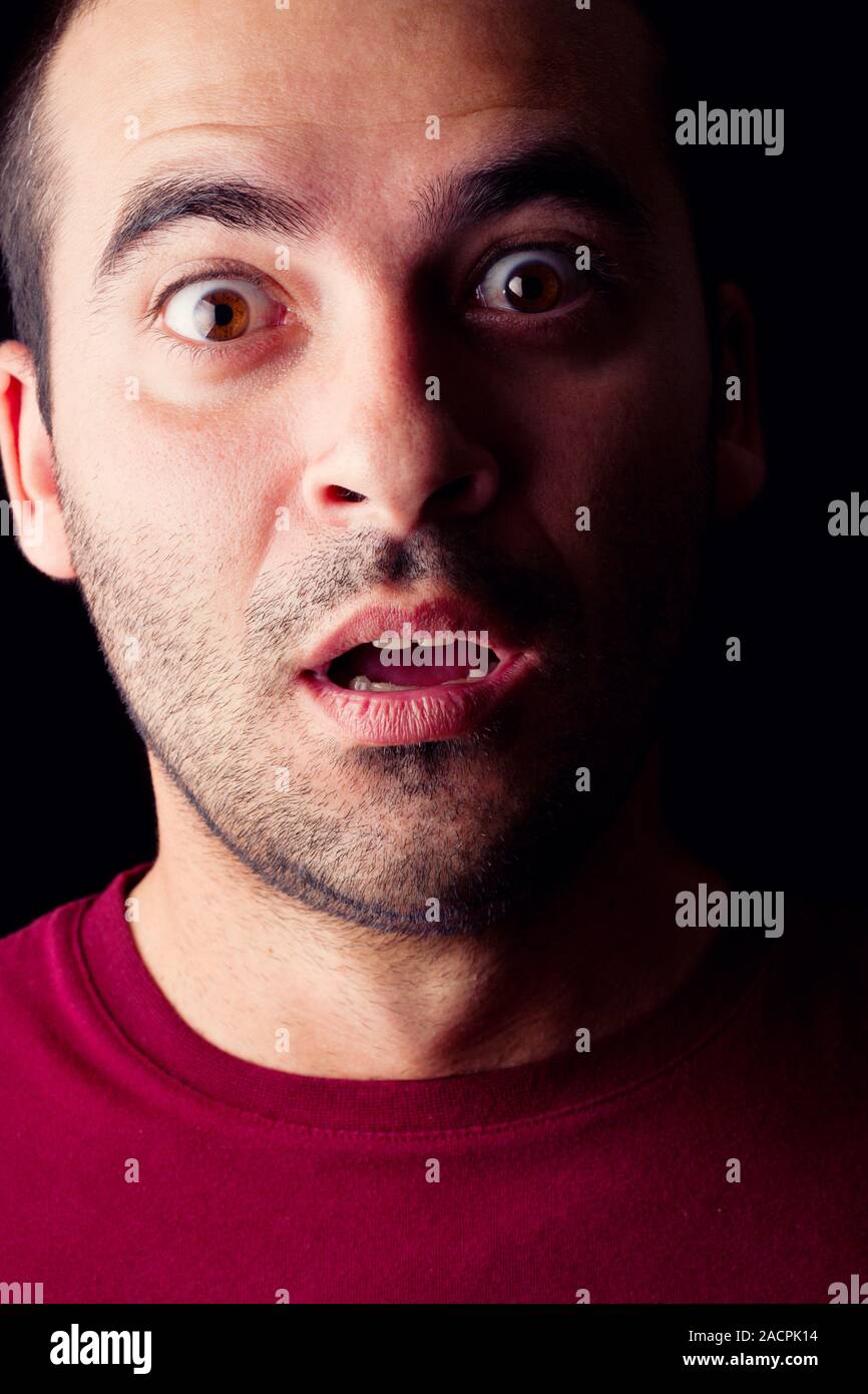 surprised male man Stock Photo - Alamy