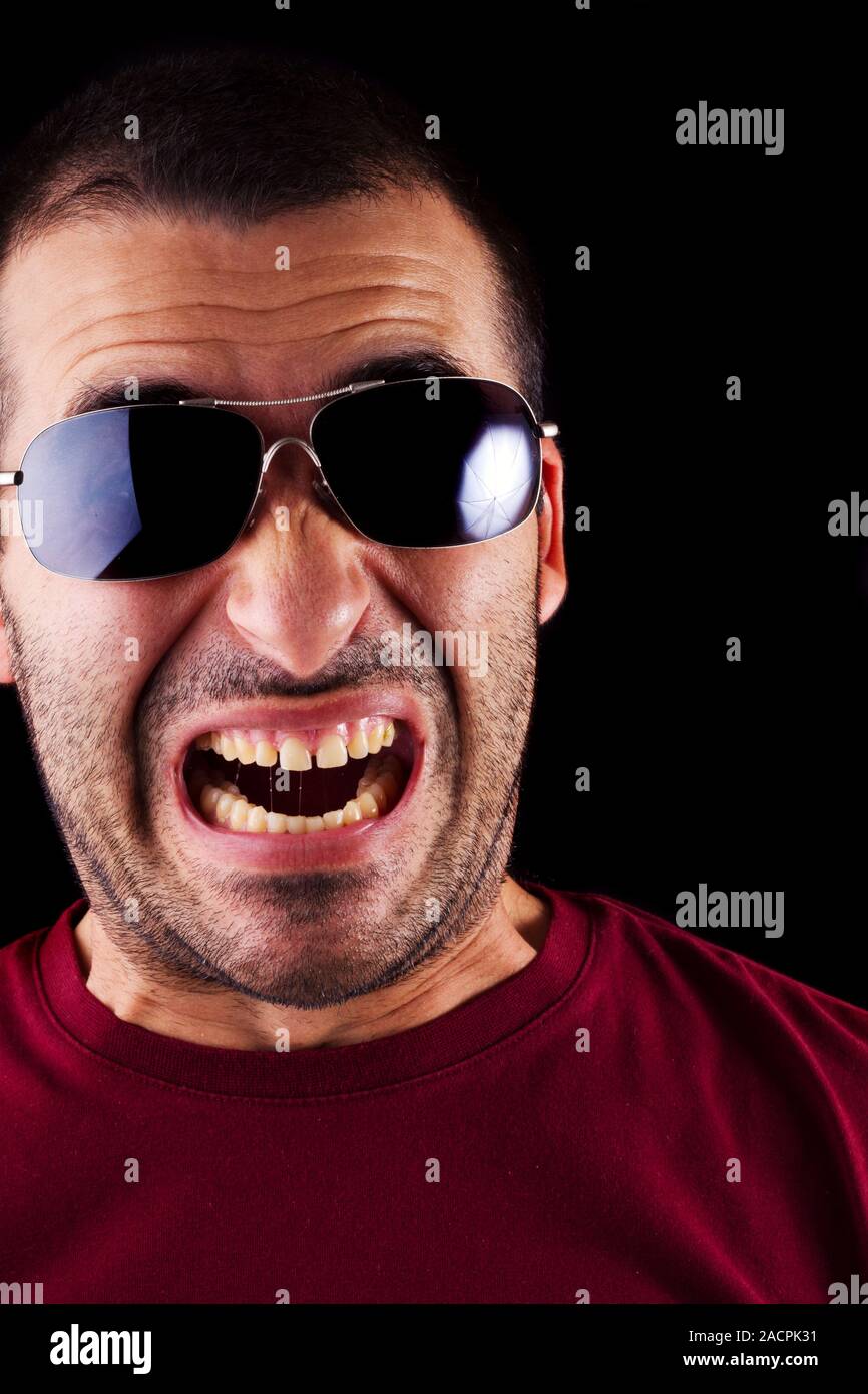funny scared male man Stock Photo - Alamy