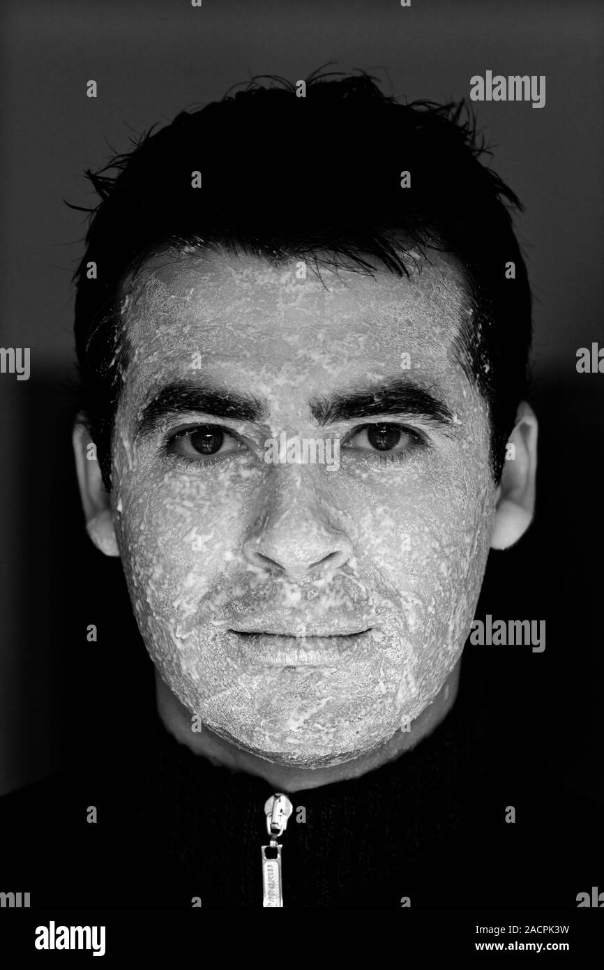 Covered her face Black and White Stock Photos & Images - Alamy