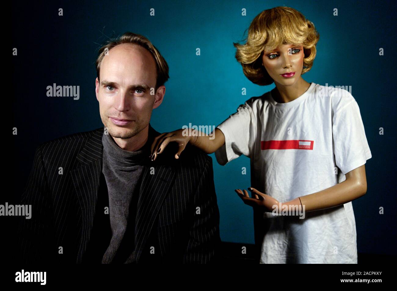 Olaf Blanke. Portrait of the Swiss neuroscientist Olaf Blanke with a ...