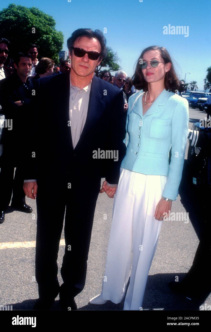 Santa Monica, California, USA 27th March 1995 Actor Harvey Keitel and ...