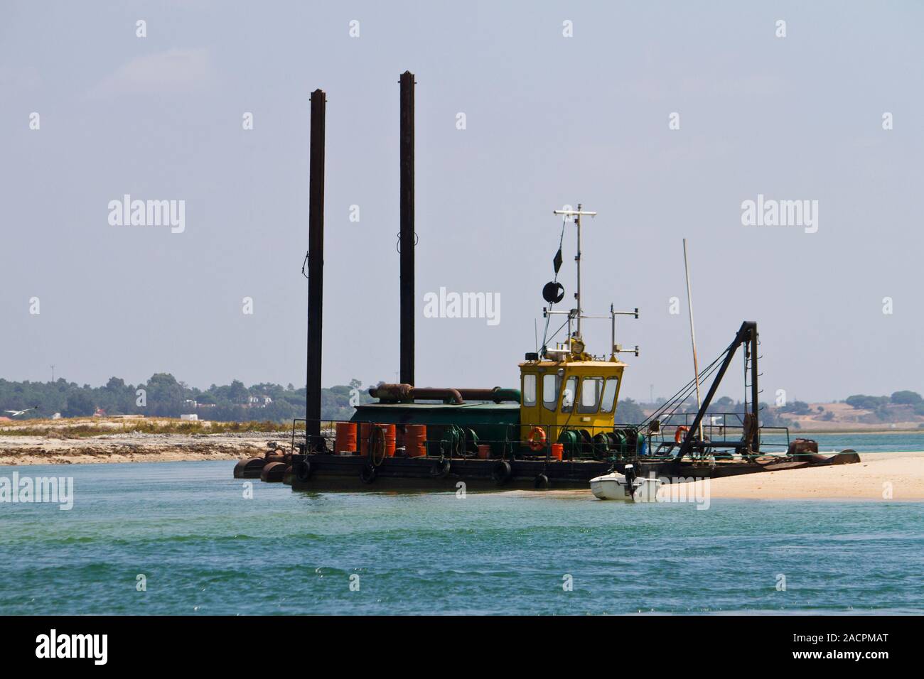 sand dragger boat Stock Photo - Alamy