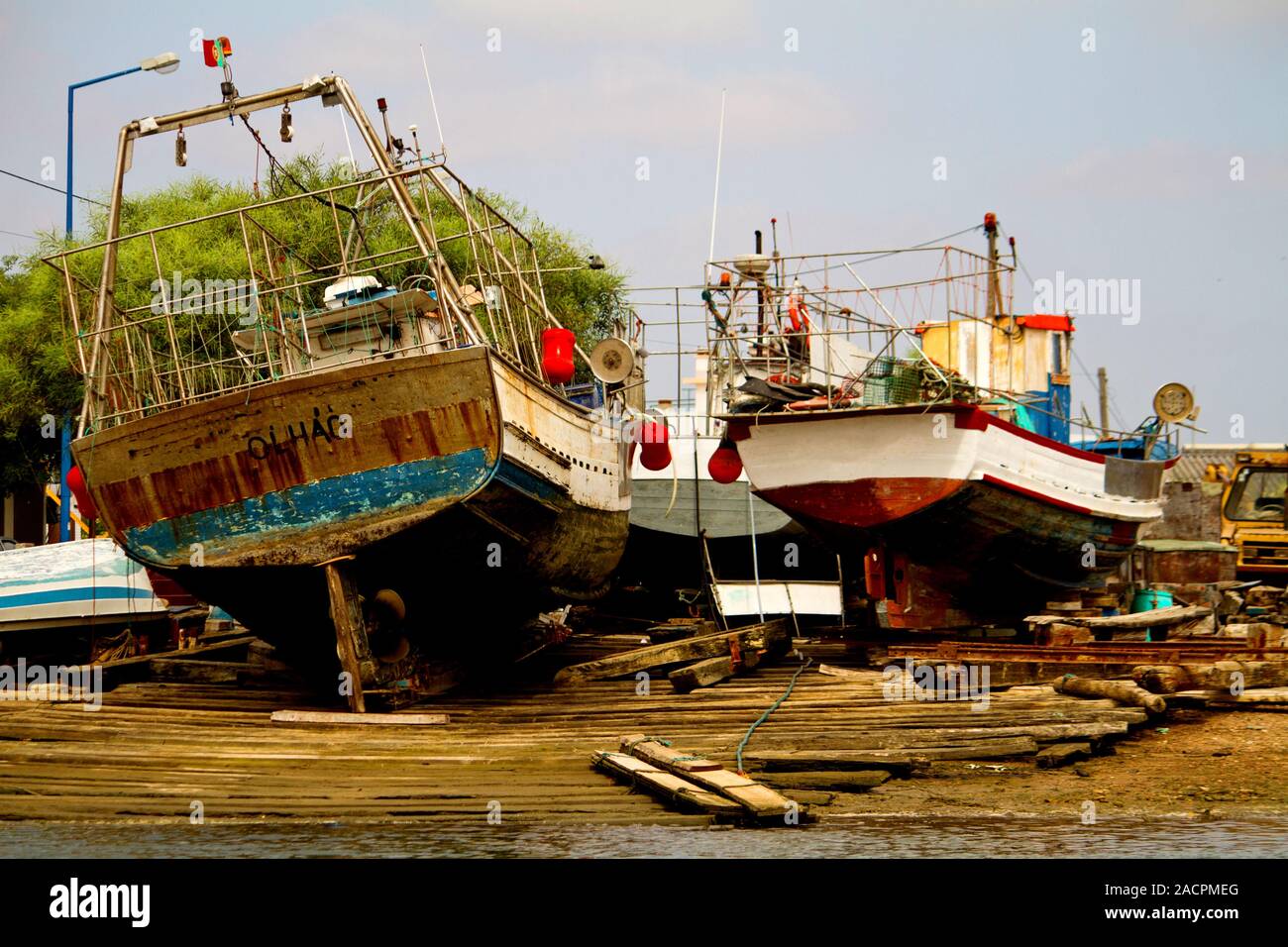 traditional fishing boats Stock Photo - Alamy