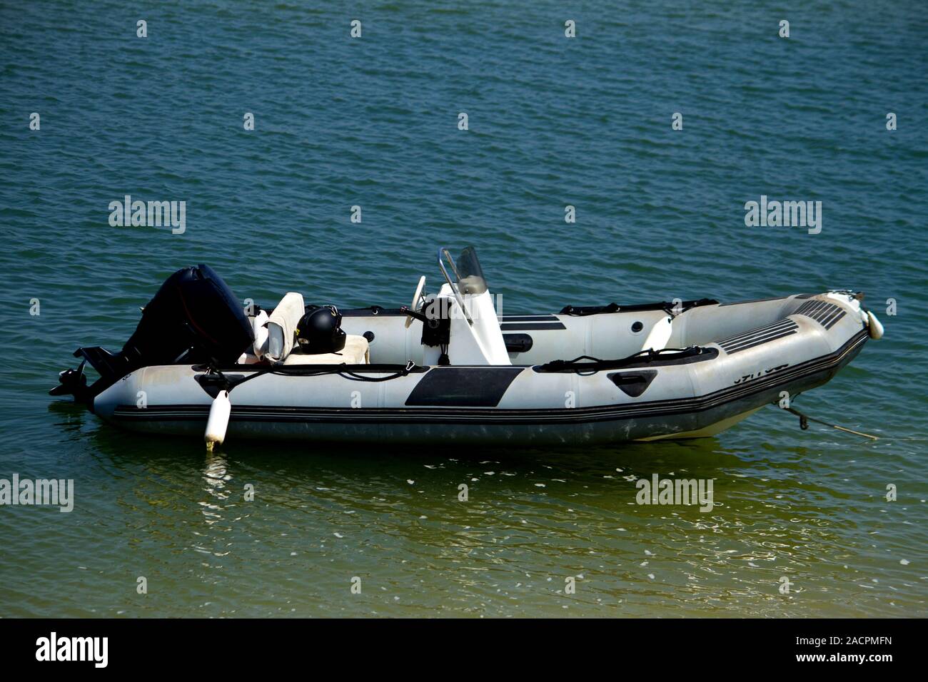 inflatable rubber boat Stock Photo - Alamy