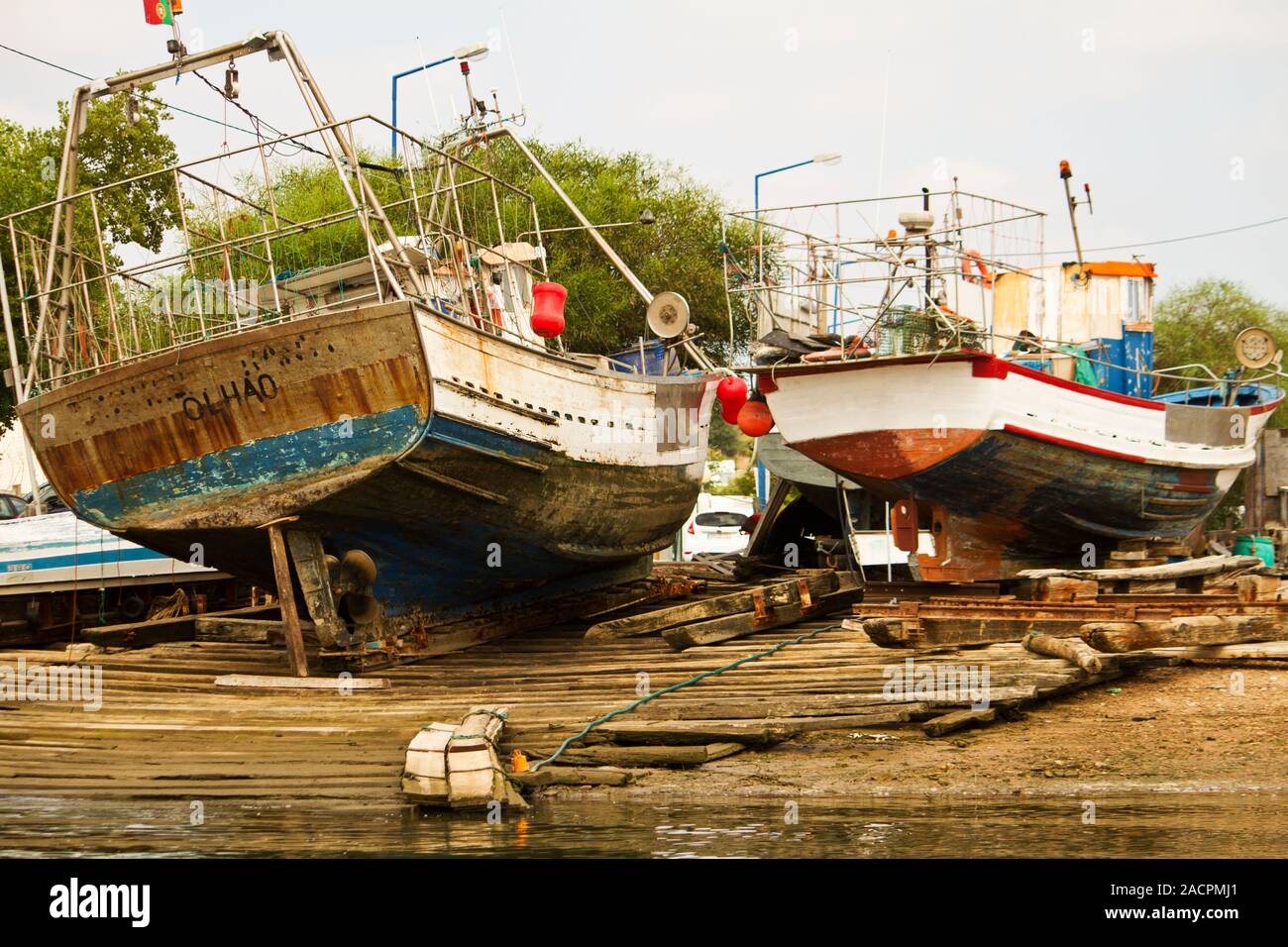traditional fishing boats Stock Photo - Alamy