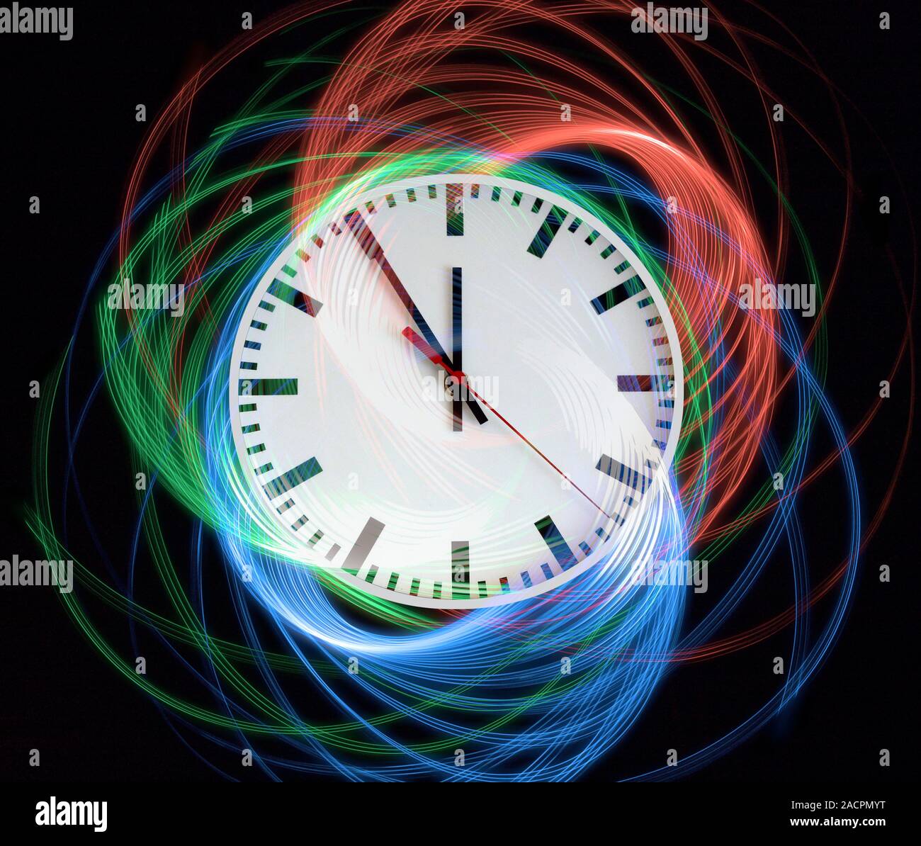 Atomic clock, conceptual computer artwork Stock Photo - Alamy