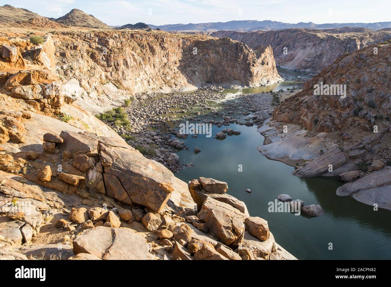 Orange River Gorge, Augrabies National Park, Northern Cape, South ...