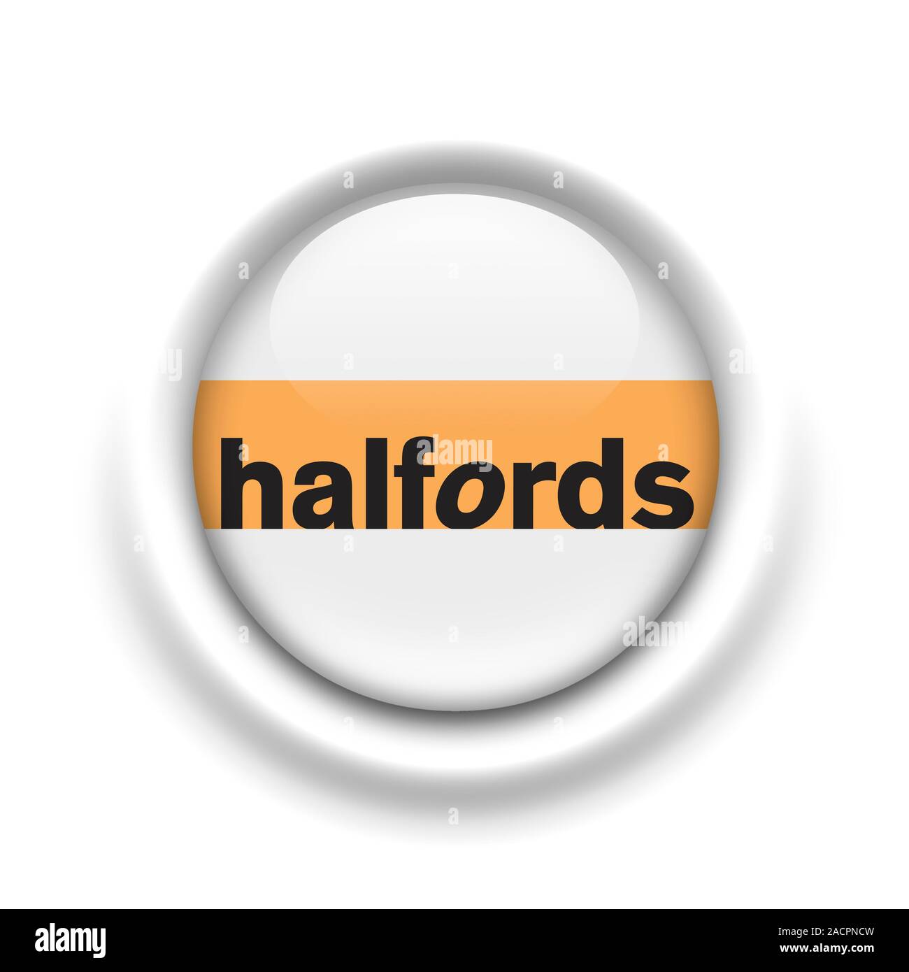 Halfords logo hi-res stock photography and images - Alamy