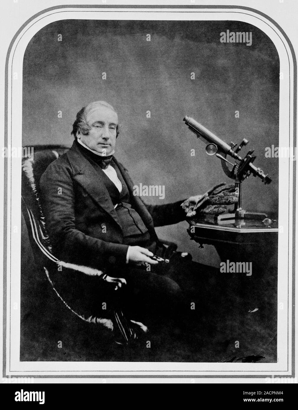 James Scott Bowerbank (1797-1877), British palaeontologist. Bowerbank ...