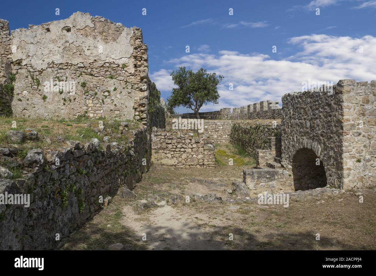 Angelokastro Castle on Corfu, Greece Stock Photo - Alamy